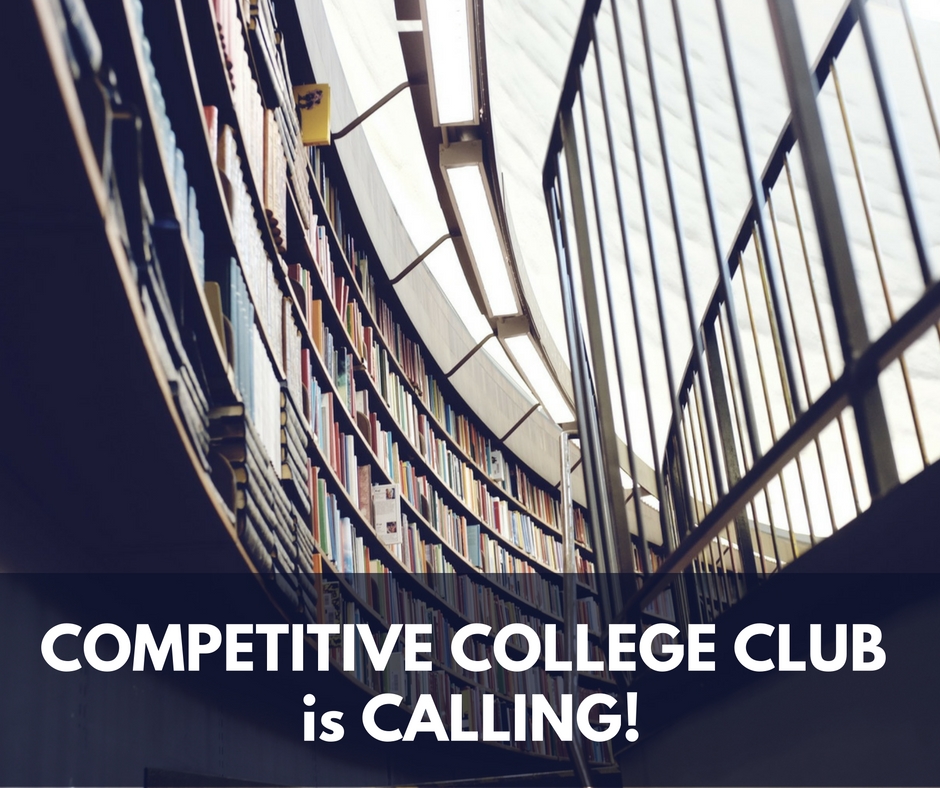 Новий набір учасників на програму Competitive College Club 2018 ...